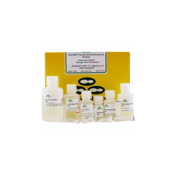 Zymo Research Quick-DNA Fecal/Soil Microbe MicroPrep Kit, 50 Preps ZD6012 | Zoro